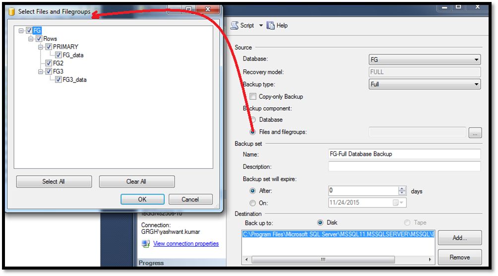 Sql Server Storage Basics Database Filegroups Sql Dba School